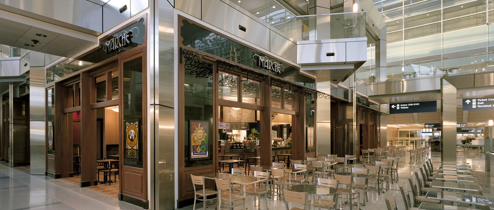 DNC Airport & Retail Concessions | JCJ Architecture