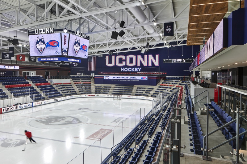 Toscano Family Ice Forum, University of Connecticut | JCJ Architecture