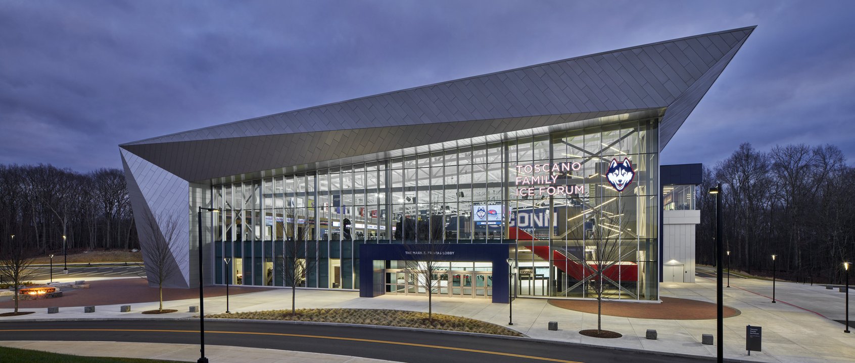 Toscano Family Ice Forum, University of Connecticut | JCJ Architecture