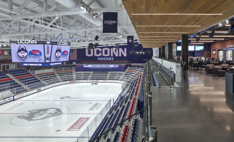 Toscano Family Ice Forum, University of Connecticut | JCJ Architecture