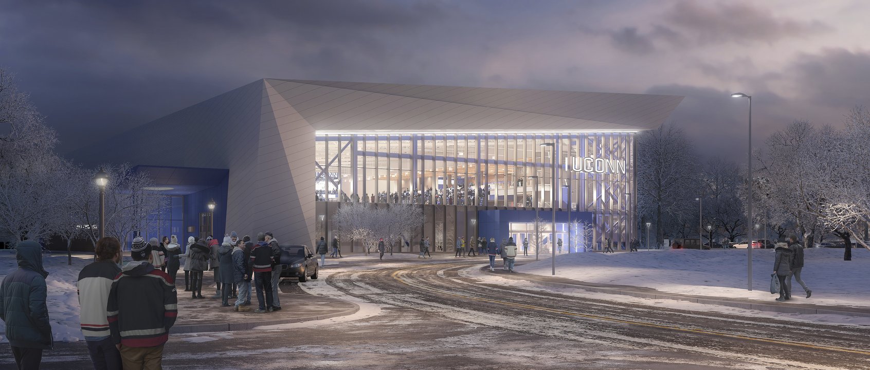 UConn Toscano Family Ice Forum | JCJ Architecture