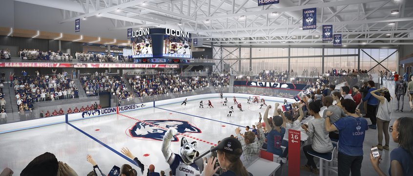 Toscano Family Ice Forum, University of Connecticut | JCJ Architecture