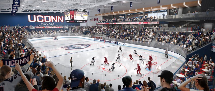 Toscano Family Ice Forum, University of Connecticut | JCJ Architecture