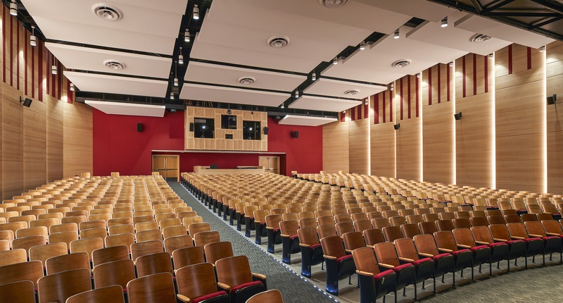 school auditorium