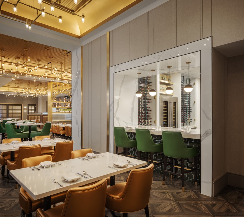 Emeril's Brasserie, Caesars New Orleans | JCJ Architecture