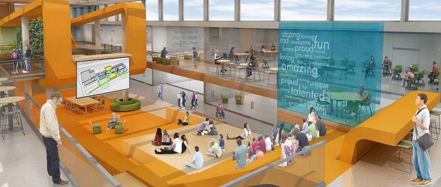 High School Concept Design | JCJ Architecture