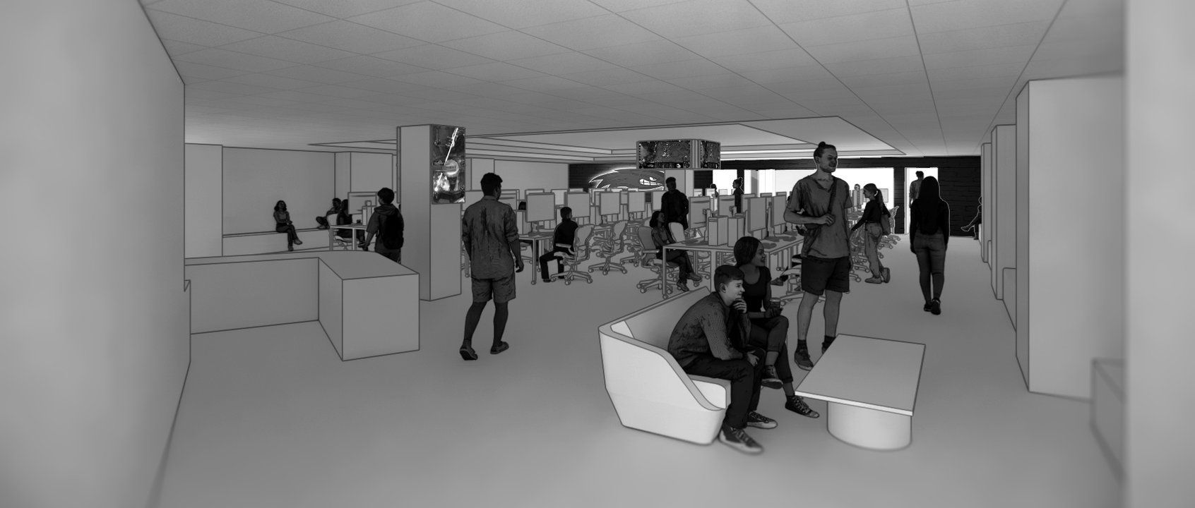 eSports Study, UMass Lowell | JCJ Architecture